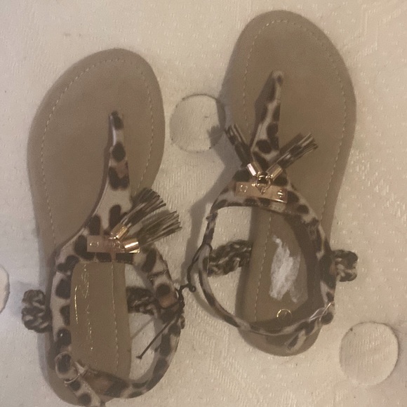 Modern Rush | Shoes | Leopard Print Sandals | Poshmark